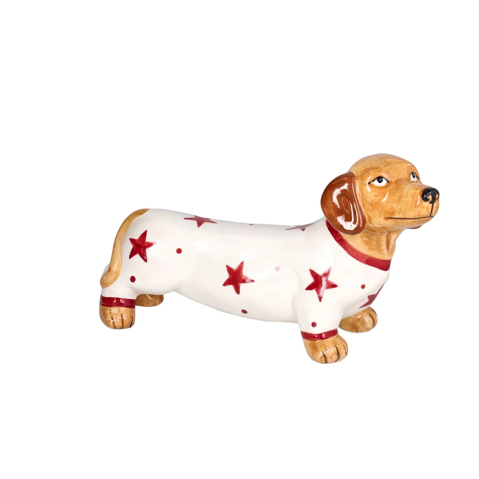 Tognana Dekoracija Christmas Merry Doxie!, Pas sa zvezdom, Šarena