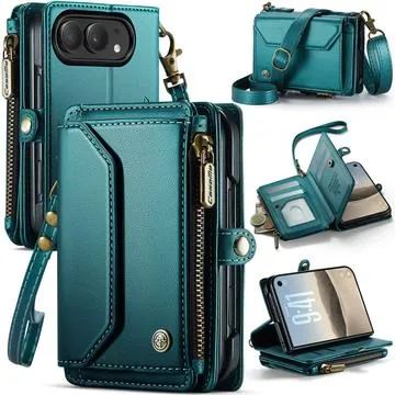IPHONE DUO CASEME C36 RFID BLOCKING WALLET CASE - GREEN