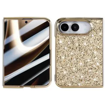 IPHONE DUO GLITTER SERIES HIBRIDNA MASKA - ZLATNA