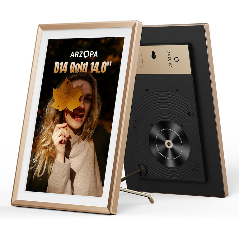 Digitalni foto ram Arzopa 14 inch Gold Metal 32GB