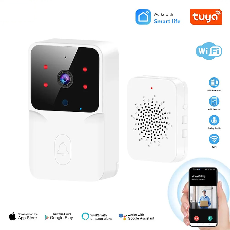 Video pametno zvono JWD Mini Wireless