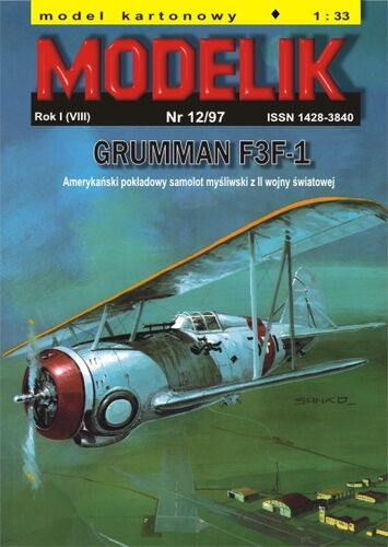 Modelik 12_97 Grumman F3F-1