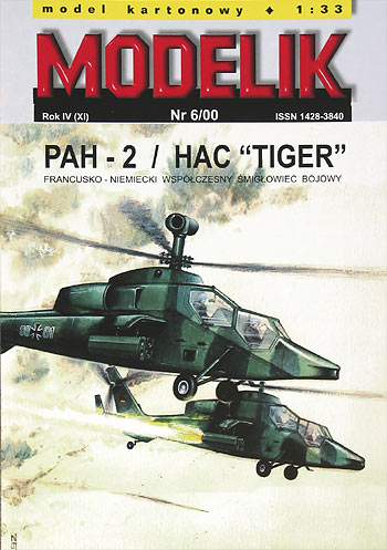 Modelik 06_00 French-germany assault helicopter PAH-2/HAC Tiger