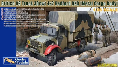 NEW! Gecko Models 35GM0096 Bedford GS Truck 30cwt 4x2 OXD (Metal Cargo Bed)