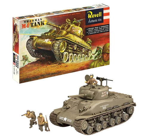 NEW! Revell 03369 M4 Sherman - 75 Years Plastic Model Building