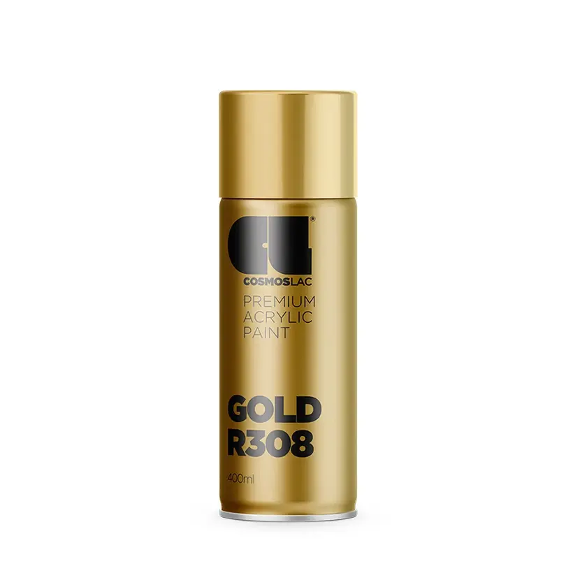 Sprej Cosmos Bright Gold R308, 400 ml