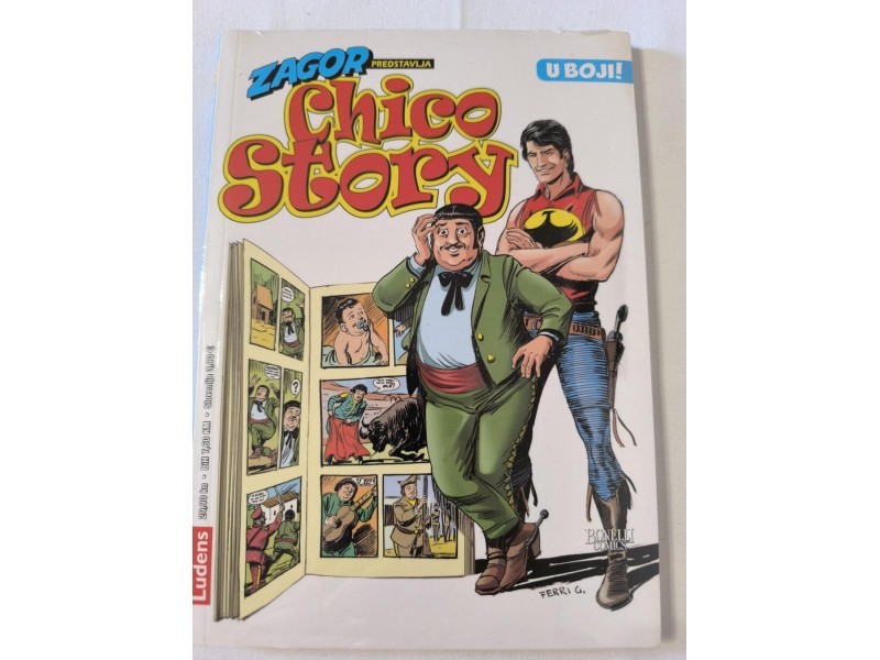 Zagor Predstavlja Ciko kolor broj 1 - GLANCER u celofan