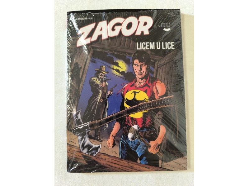 Zagor broj 187 Veseli Cetvrtak - GLANCER - u celofanu