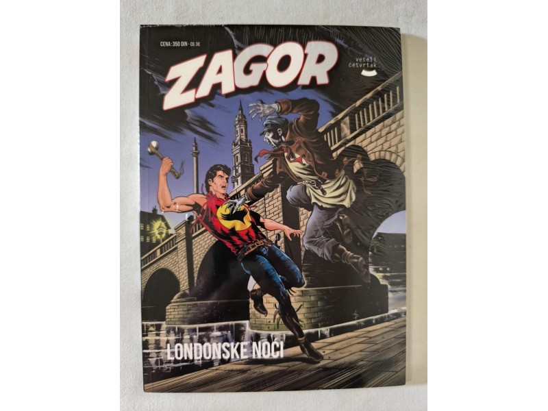 Zagor broj 205 Veseli Cetvrtak - GLANCER - u celofanu