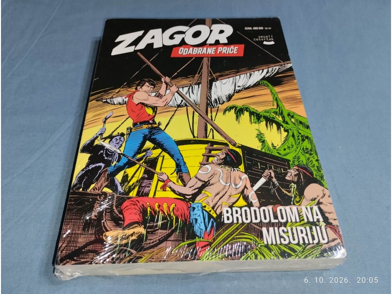 ZAGOR Odabrane priče 57 - Brodolom na Misuriju