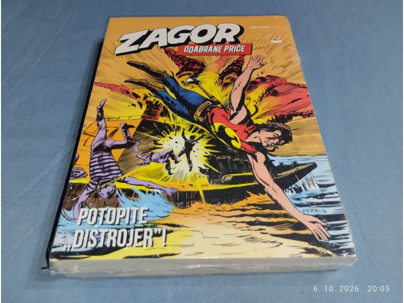 ZAGOR Odabrane priče 52 - Potopite „Distrojer”! - NOVO