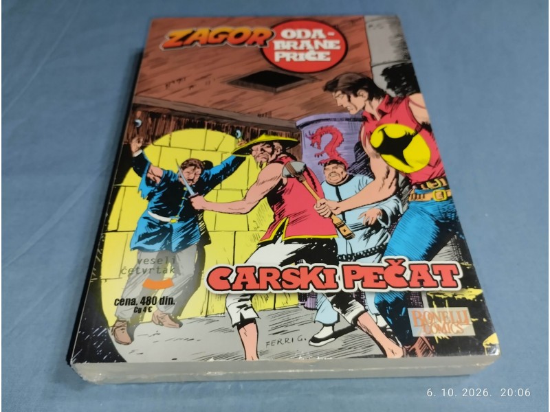ZAGOR Odabrane priče 36 - Carski pečat -NOVO