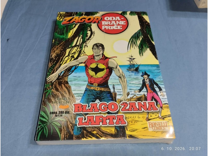 ZAGOR Odabrane priče 26 - Blago Žana Lafita - NOVO