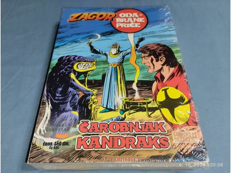 ZAGOR Odabrane priče 23 - Čarobnjak Kandraks - NOVO