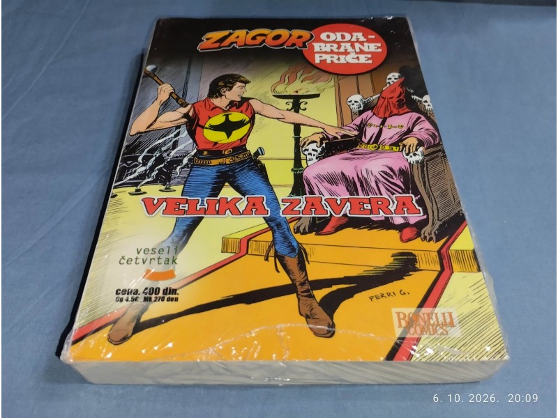 ZAGOR Odabrane priče 6 - Velika zavera -NOVO