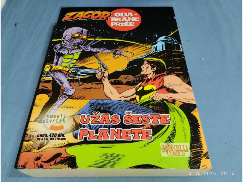ZAGOR Odabrane priče 10 - Užas šeste planete