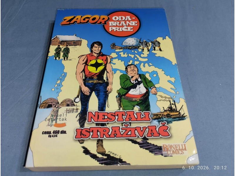 ZAGOR Odabrane priče 21 - Nestali istraživač