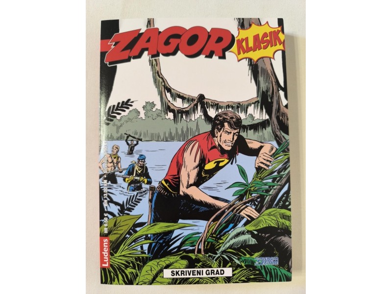 Zagor Klasik broj 80 korica A - GLANCER -
