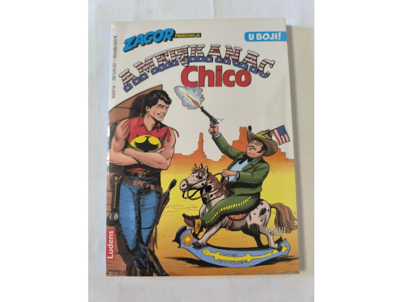 Zagor Predstavlja Ciko kolor broj 2 - GLANCER u celofan
