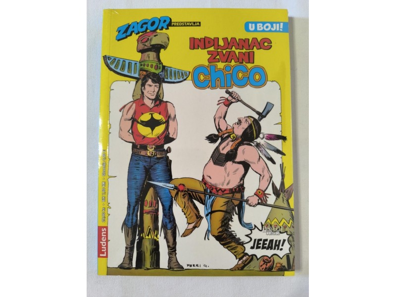 Zagor Predstavlja Ciko kolor broj 3 - GLANCER u celofan