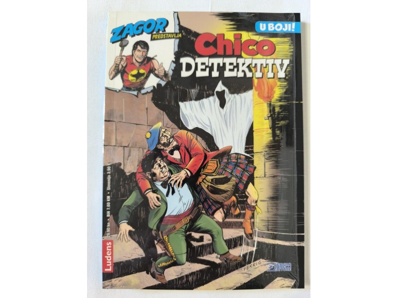 Zagor Predstavlja Ciko kolor broj 11 - GLANCER u celofa