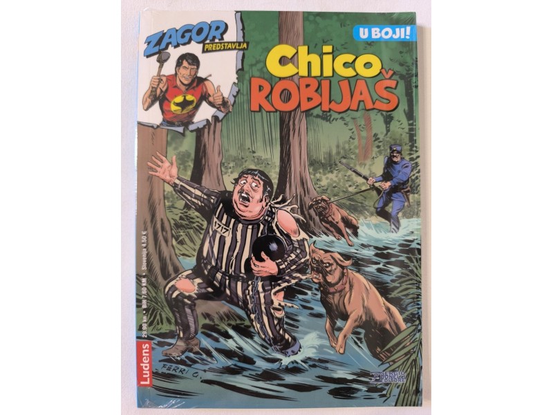 Zagor Predstavlja Ciko kolor broj 14 - GLANCER u celofa