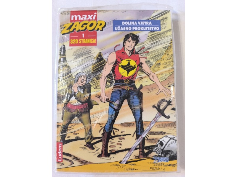 Zagor Maxi Reprint broj 1 - GLANCER - u celofanu