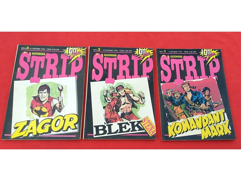 Strip Razonoda broj 1-2-3