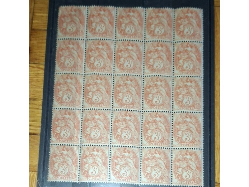 Francuska stara 5x5 MNH **