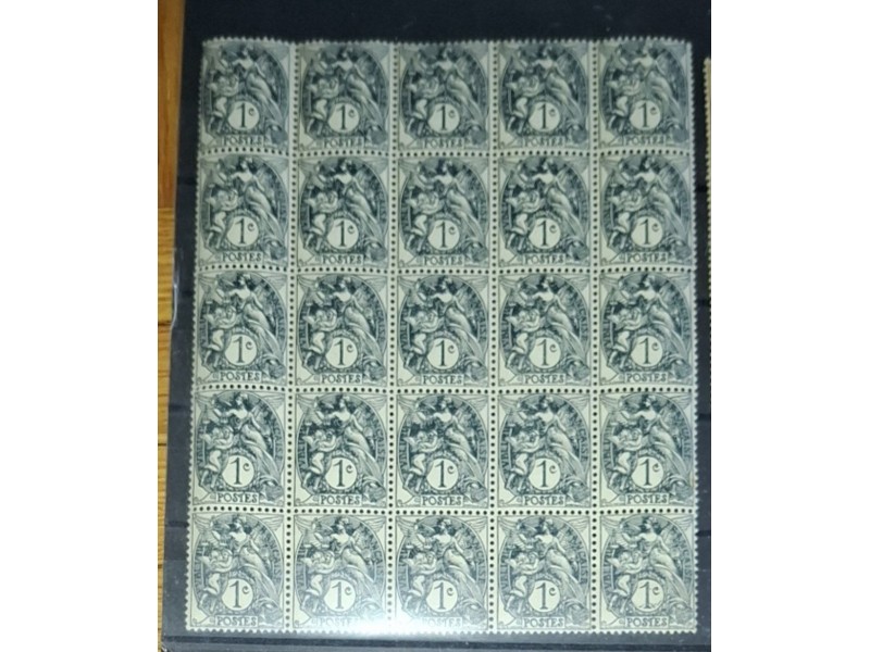 Francuska stara 5x5 MNH **