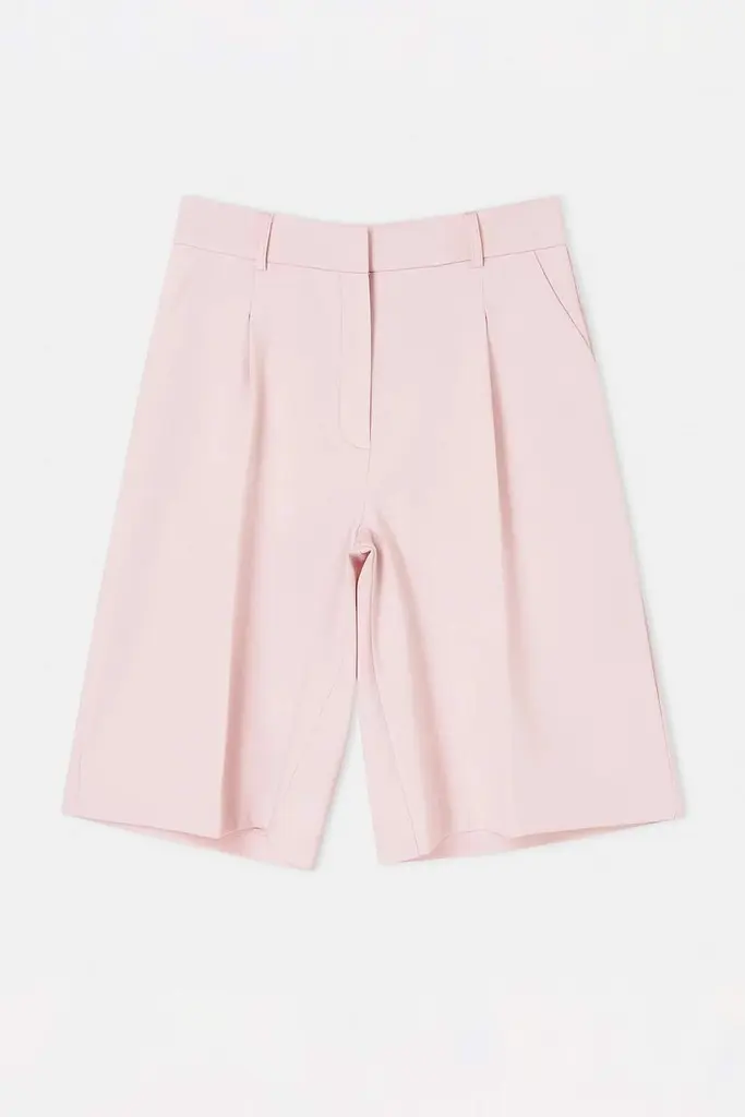 Trendyol Milla Ženski šorts Twoss26Sr00211, Roze