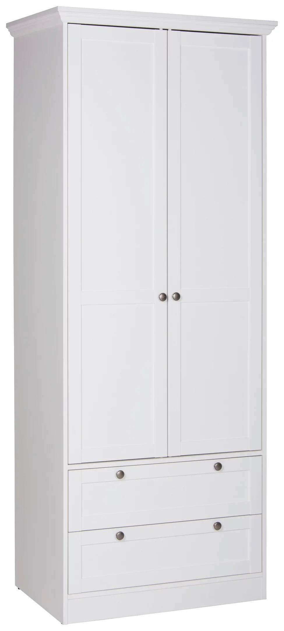 ORMAR SA KLASIČNIM VRATIMA bela 80/200/51 cm