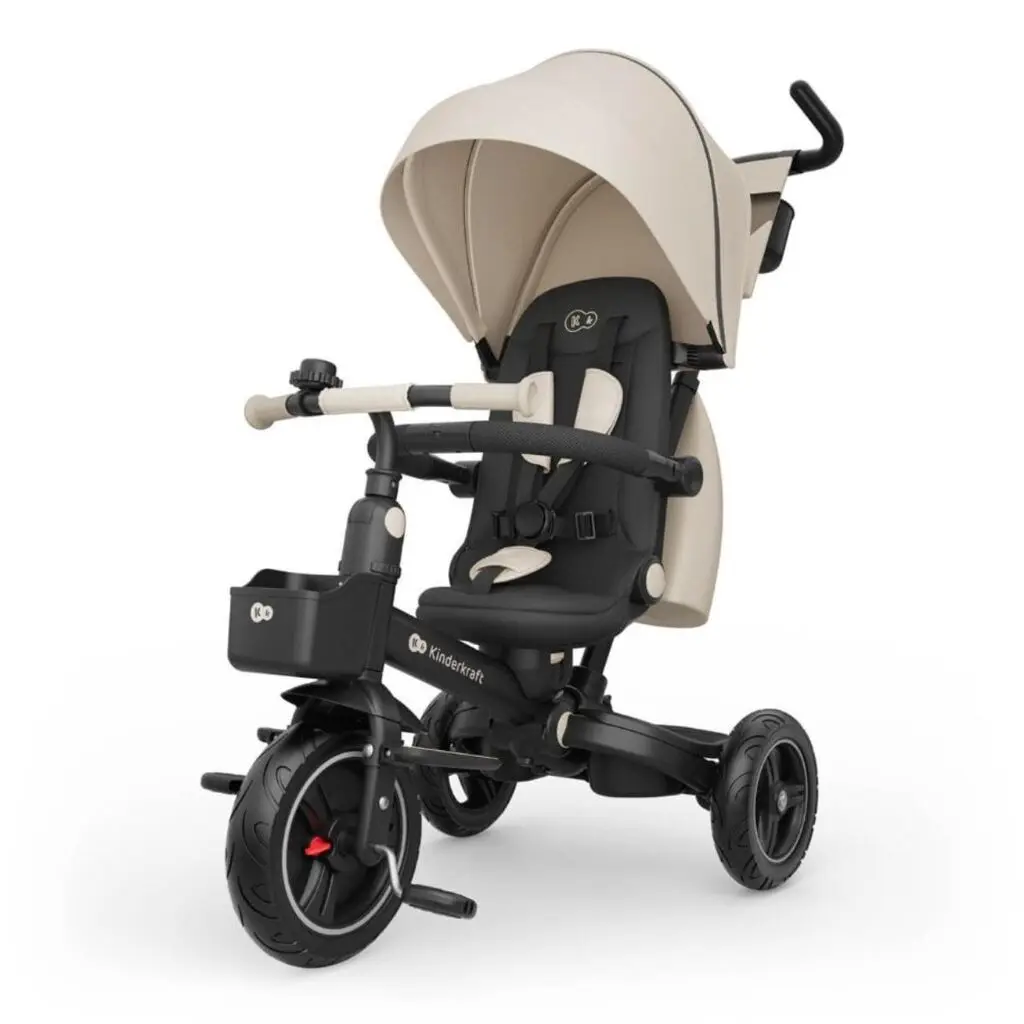Kinderkraft tricikl Spinstep 2 Plus 53305, bež