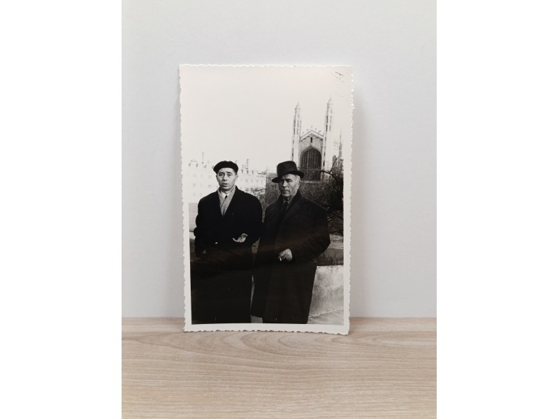 Vintage fotografija gospoda