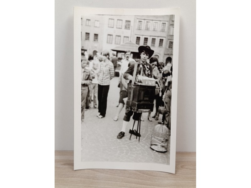 Vintage fotografija momak Varšava