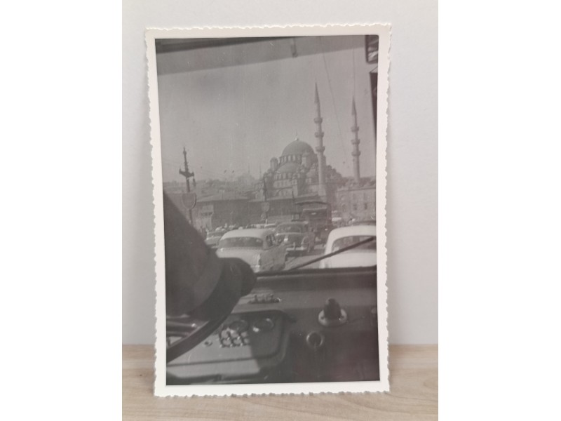 Vintage fotografija Istanbul iz busa