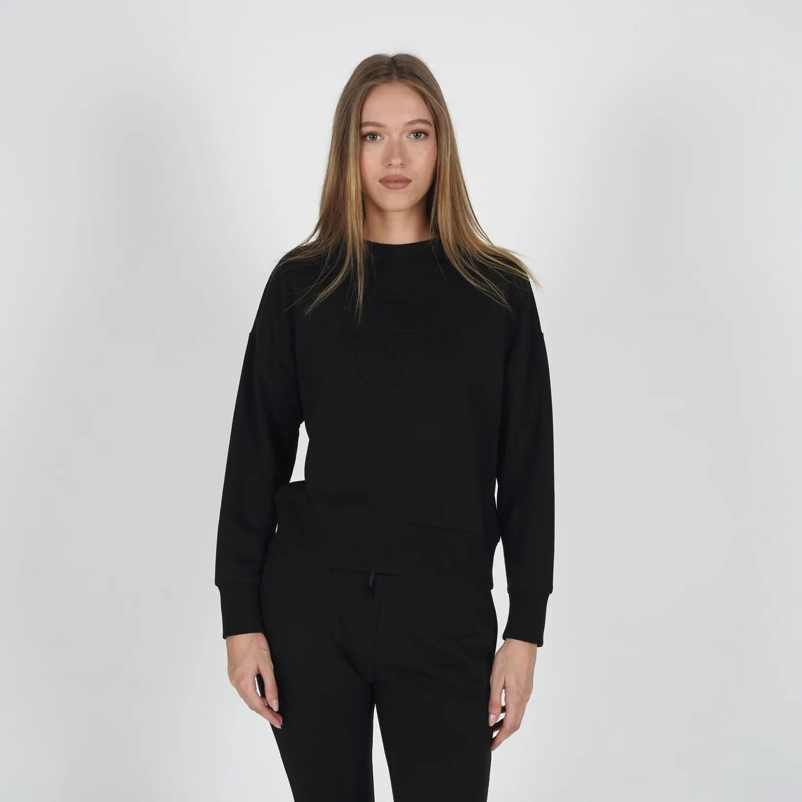Sergio Tacchini Ženski duks Adriana Crewneck, Crni