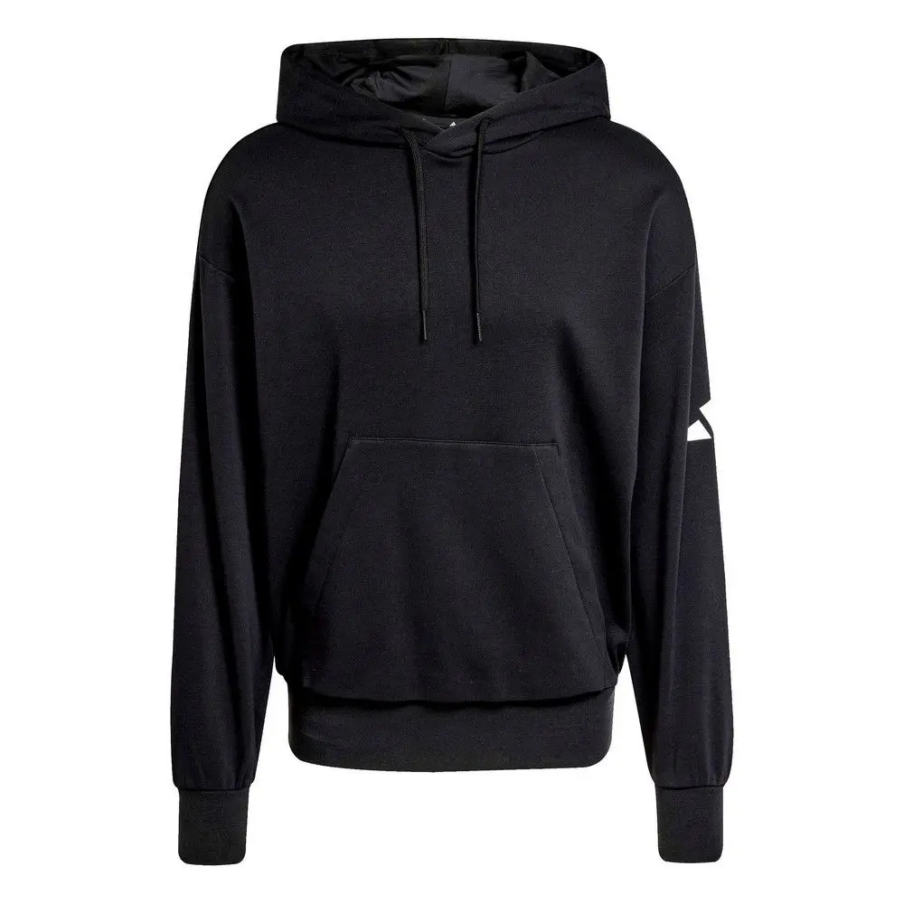 Adidas Muški duks sa kapuljačom Essentials Loose Fit 3 Bar Logo Ft Hd M, Crni
