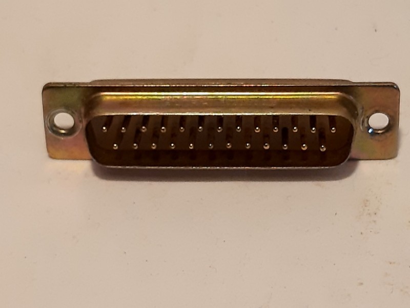 Paralelni konektor 25-pin zenski za lemljenje DB-25