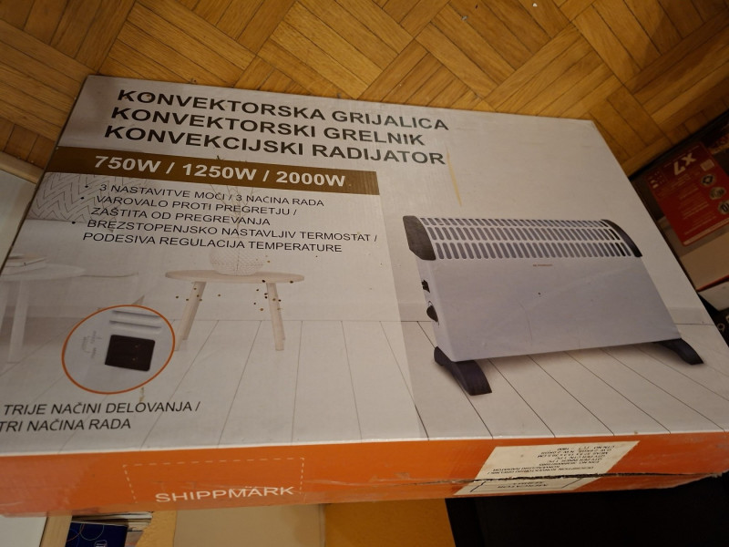 NOVA Konvektorska grejalica Shipmark 2000W (U kutiji)