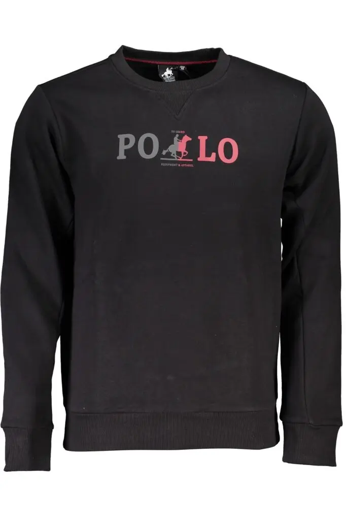 U.S. Grand Polo Muški duks USF882, Crni