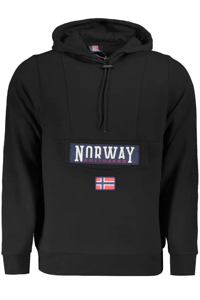 Norway 1963 Muški duks sa kapuljačom 849429, Crni