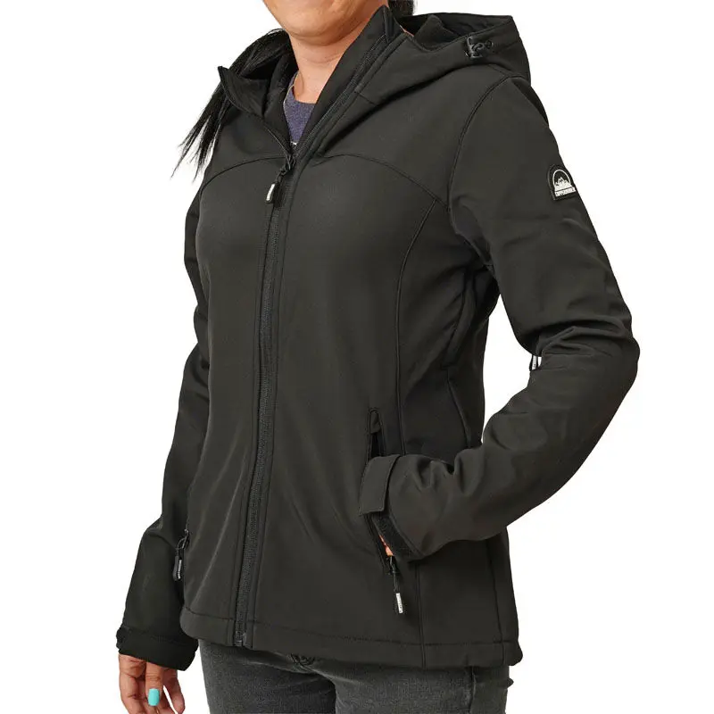 Copperminer Ženska softshell jakna Laba, Crna