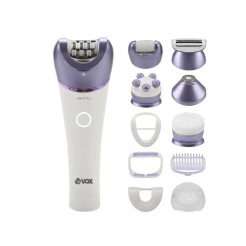 Vox LS607P epilator sa 6 nastavaka, LED osvetljenje