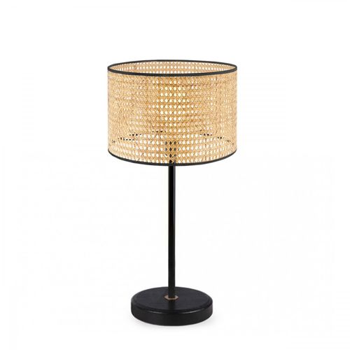 Opviq stona lampa AYD-3268, visina 38 cm, krem / crna