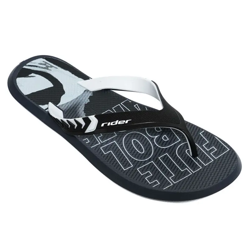 Rider Muške japanke R1 Prime R10 Thong Ad, Crne