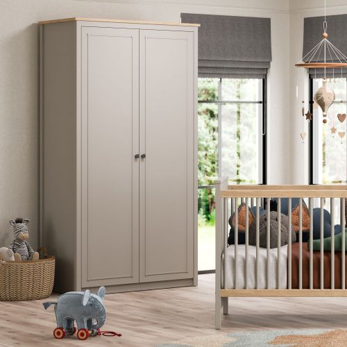 Hanah Home Sento Mm1.43.23.U1 dečiji ormar 106,5 × 197 × 54,3 cm, sivi hrast