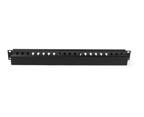 Metalni organizator kablova za rek, 1U 40/40 mm