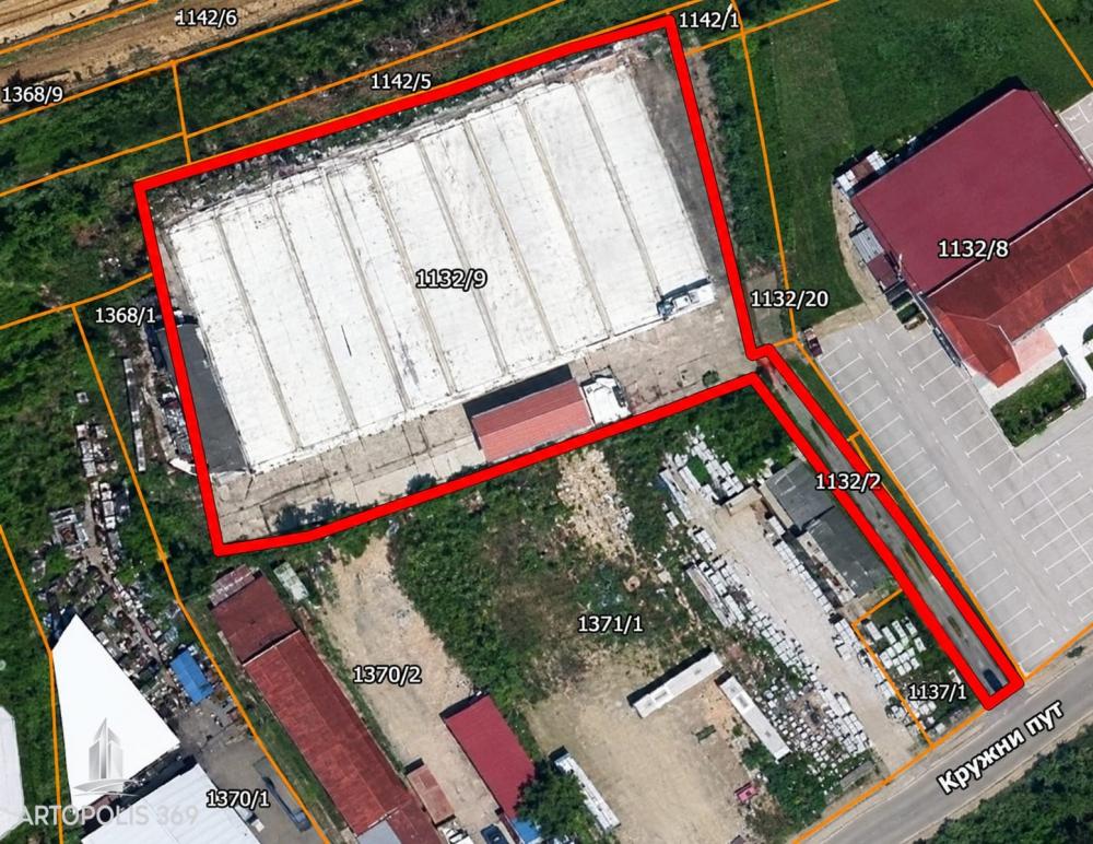 Jedinstven plac na Kružnom putu, industrijska zona ID#1544
800.000 €
