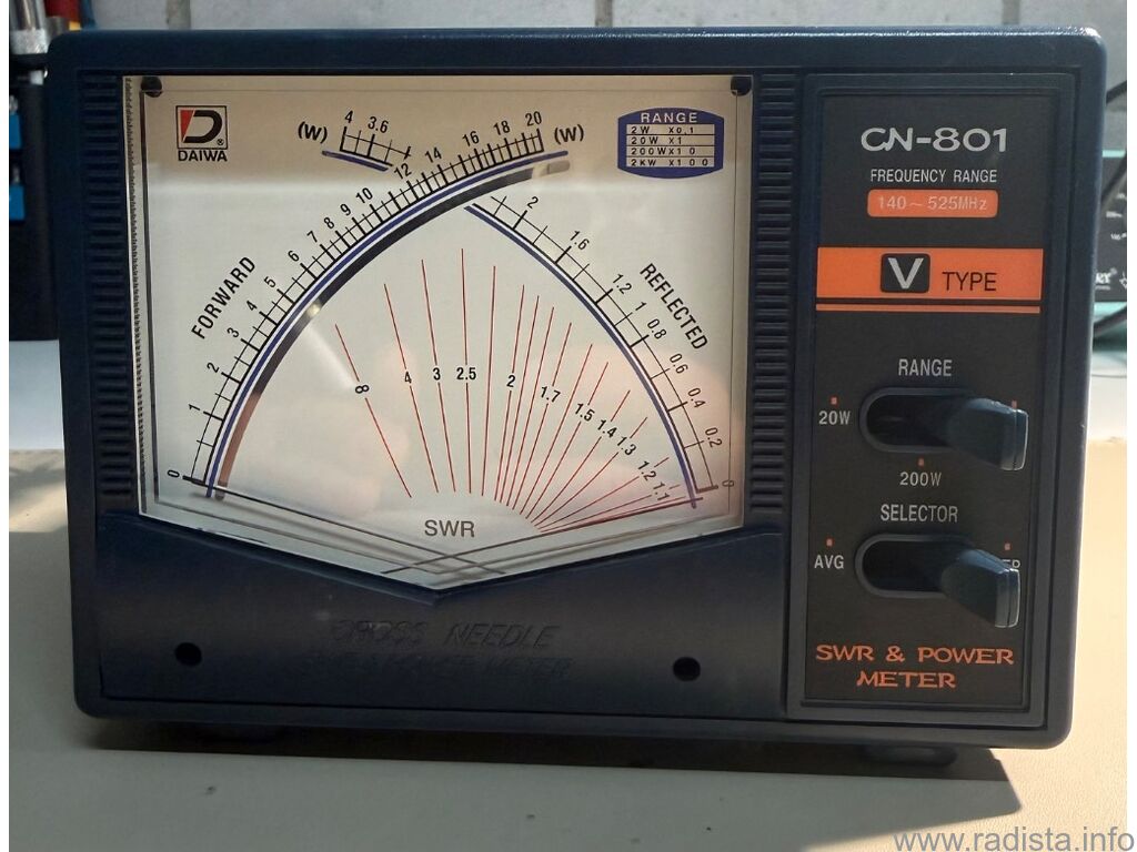 2. Swr Watt Metar Daiwa CN-801 V Type..